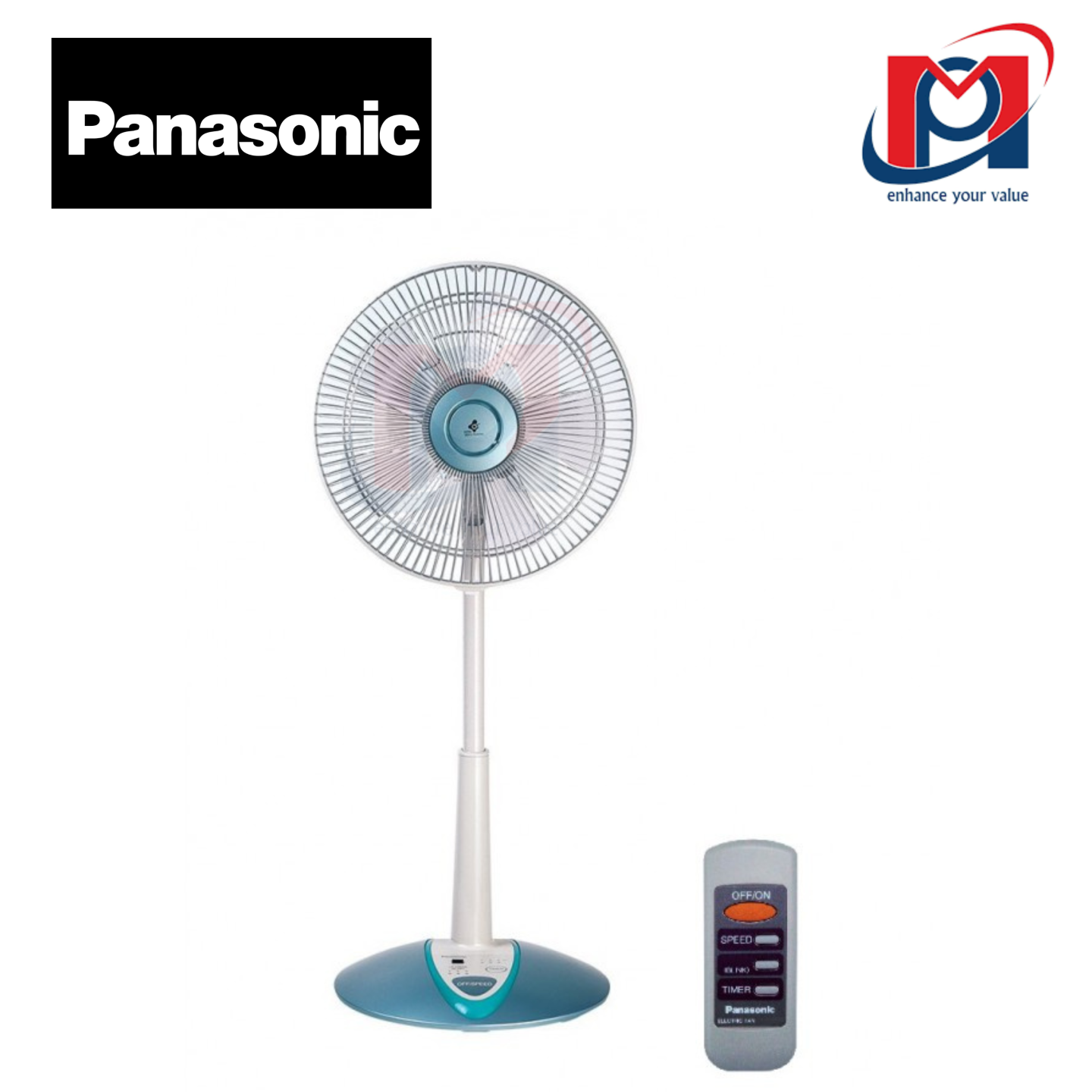 Quạt đứng F307, màu xanh, đường kính cánh 0.3m - Panasonic - F-307KHB ...